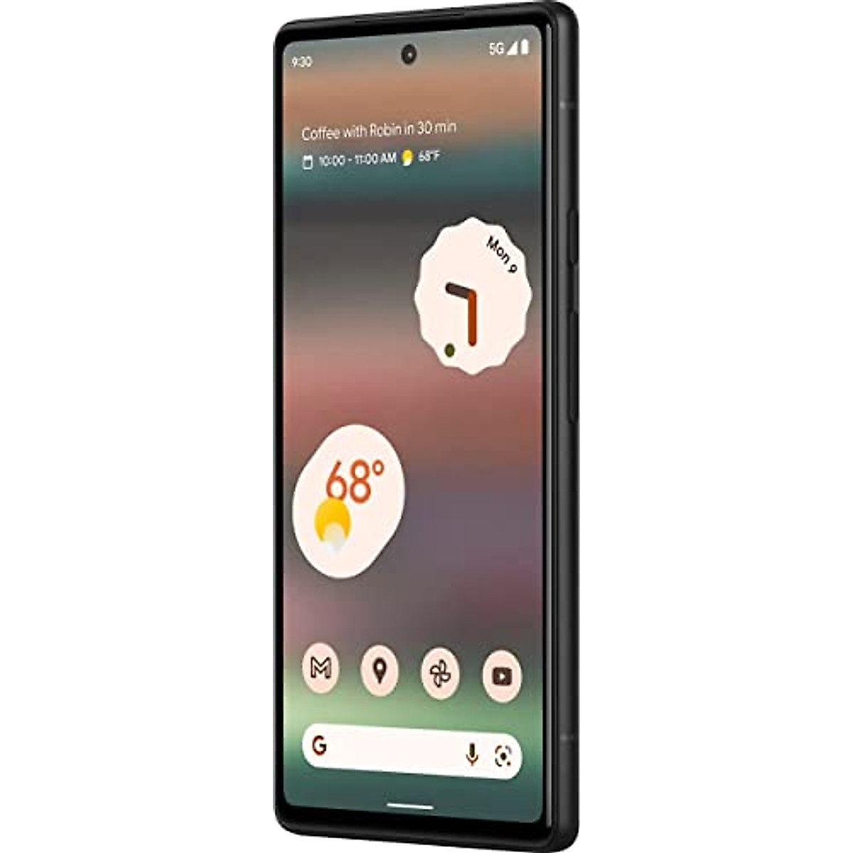 Google Pixel 6A 5G 128GB 6GB RAM Factory Unlocked (GSM Only | No CDMA - not Compatible with Verizon/Sprint) Global Version - Sage