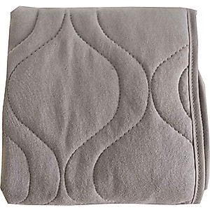 SheetWorld Crib Bib Sheet Saver - 13x27 Inches, Soft Cotton Material, 4 Secure Corner Ties - Essential Baby Bedding for Easy Clean-Up and Comfort - Proudly Made in the USA