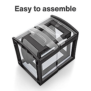 Sterilite 28309002K 3 Drawer Cart - Black KD, 2-Pack