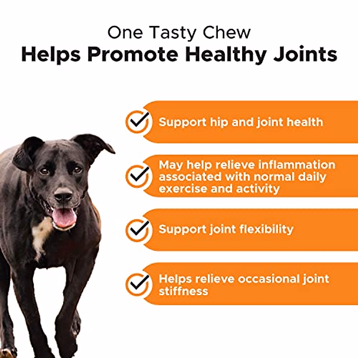 PetHonesty Turmeric Joint Health for Dogs - Hip & Joint Supplement Soft Chews | Omega-3 Fish Oil, Black Pepper, & Coconut to Support Joint Health, Ease Stiffness - Promotes Digestive & Immune Health