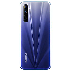 RealMe 6 128GB + 4GB RMX2001 6.5" Dual Sim 4G LTE Helio G970T Processor Quad Camera International Version -No Warranty (GSM Only, Not CDMA) (Comet Blue)