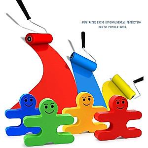 umbresen Wood Balance Building Blocks Stacking Games Toys for Kids Children Toddlers Preschool Boys and Girls Learning Educational Fine Motor Skill Toy 3D Wooden Assembled 4 Color,16 Pieces