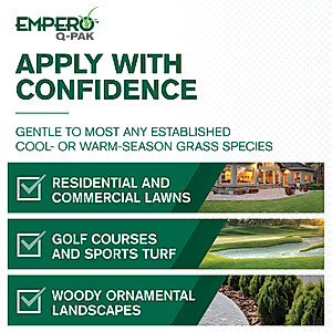 Atticus Empero Q-Pak Nutsedge Killer (Compare to SedgeHammer Plus) - (2 Pack) Turf Herbicide - Kills Nut Grass in Established Lawns, Ornamental Turfgrass, & Landscape Areas - Halosulfuron