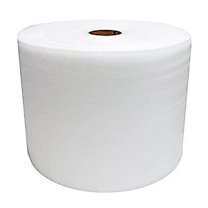 Uboxes Foam Wrap Roll 320' x 12 Wide 1/16 Thick Cushion - 12 Perforation, White, FOAM11622512