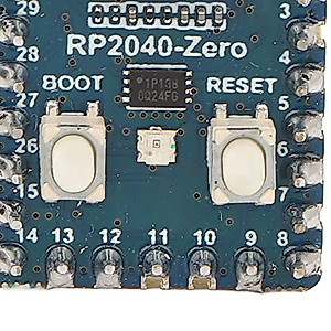 Yoidesu RP2040 M Development Board, USB C Port Dual Core Microcontroller Kit for C, C + +, for Python Development