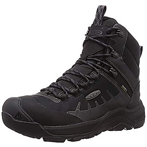 KEEN New Men's Revel IV EXP Polar Mid Hiking Boot Black/Magnet 11.5