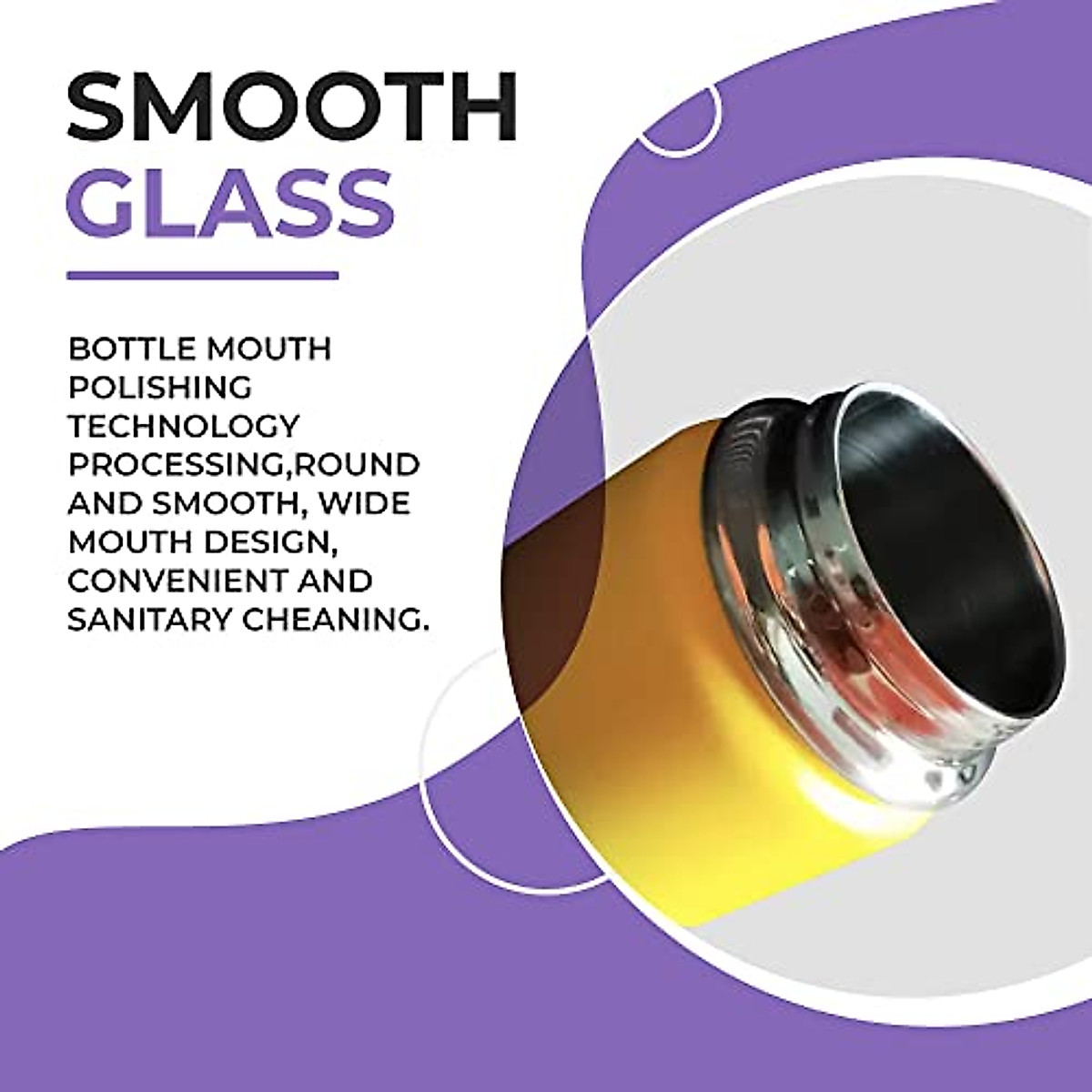 ILSM Hydro Double Wall Vacuum Flask Stainless Steel Insulated Water Bottle (18, multicolored) Multicolor