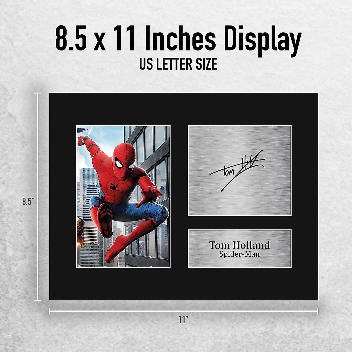HWC Trading Tom Holland Gift USL Signed Printed Autograph Spiderman Gifts Print Photo Picture Display - US Letter Size