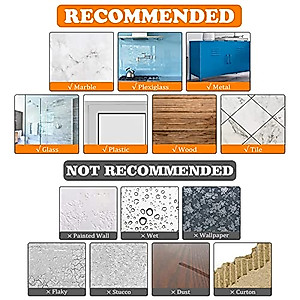 COLOGO Adhesive Hooks 24lb(Max) 60 Pack Heavy Duty Self Adhesive Hooks, Transparent Reusable Seamless Adhesive Wall Hooks for Kitchens, Bathroom, Office