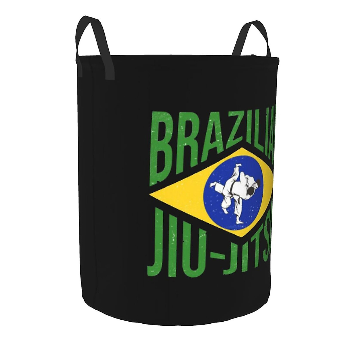 Brazilian ​Jiu Jitsu Clothes Hamper Dirty Clothes Storage Basket Foldable with Handles Laundry Basket, for Bedroom, Bathroom Small