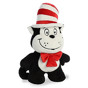 Aurora® Whimsical Dr. Seuss™ Dood Plushie™ Cat in The Hat Stuffed Animal - Magical Storytelling - Officially Licensed - Multicolor 11 Inches