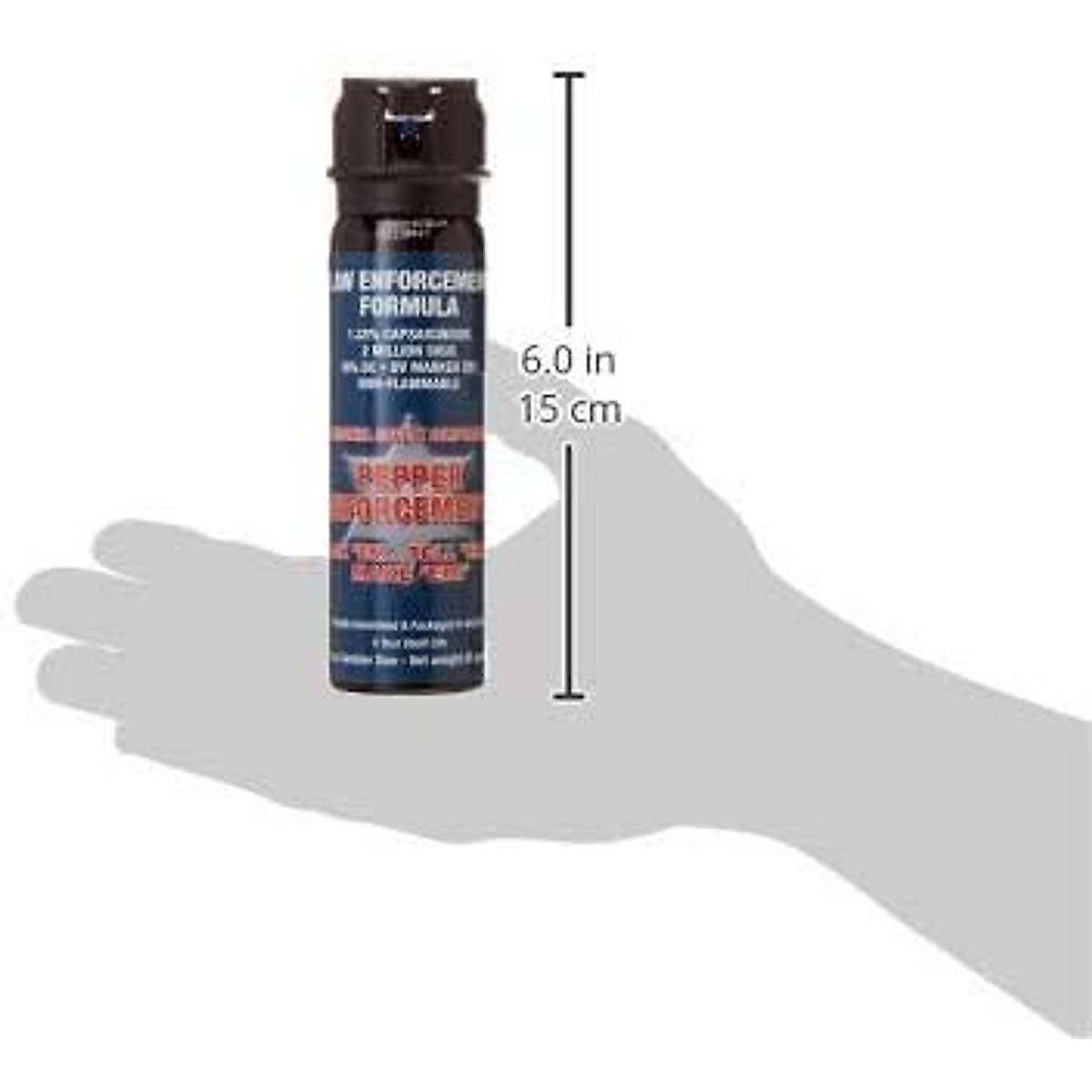 Pepper Enforcement PE1110MF-FT Fogger Pepper Spray - Maximum Strength 10% OC Formula - Emergency Self Defense Personal Protection & Home Safety (1)
