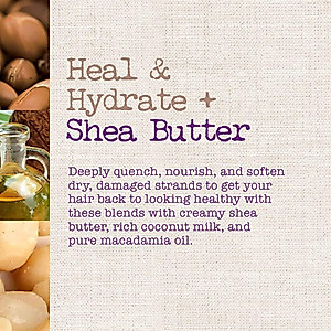 Maui Moisture Heal & Hydrate + Shea Butter (Shampoo & Conditioner),385 ml