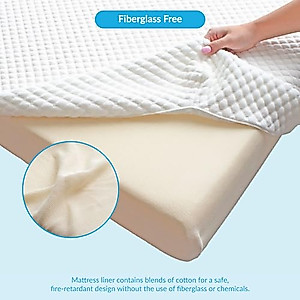 Max & Lily 5 Inch Mattress for Kids Bed/Bunk Bed, Memory Foam Mattress in a Box, Medium Firm Support with Breathable Cooling Cover, CertiPUR-US Certified, Full
