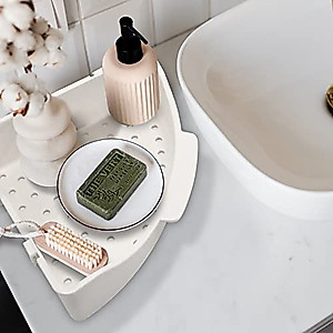 TooCust Shower Caddy with Vacuum Suction Cup, Shower Wall Caddy, Bathroom Caddy for Shower, Shower Suction Shelf,Shampoo Holder for Shower Wall, Bathroom Organizer, Shower Organization