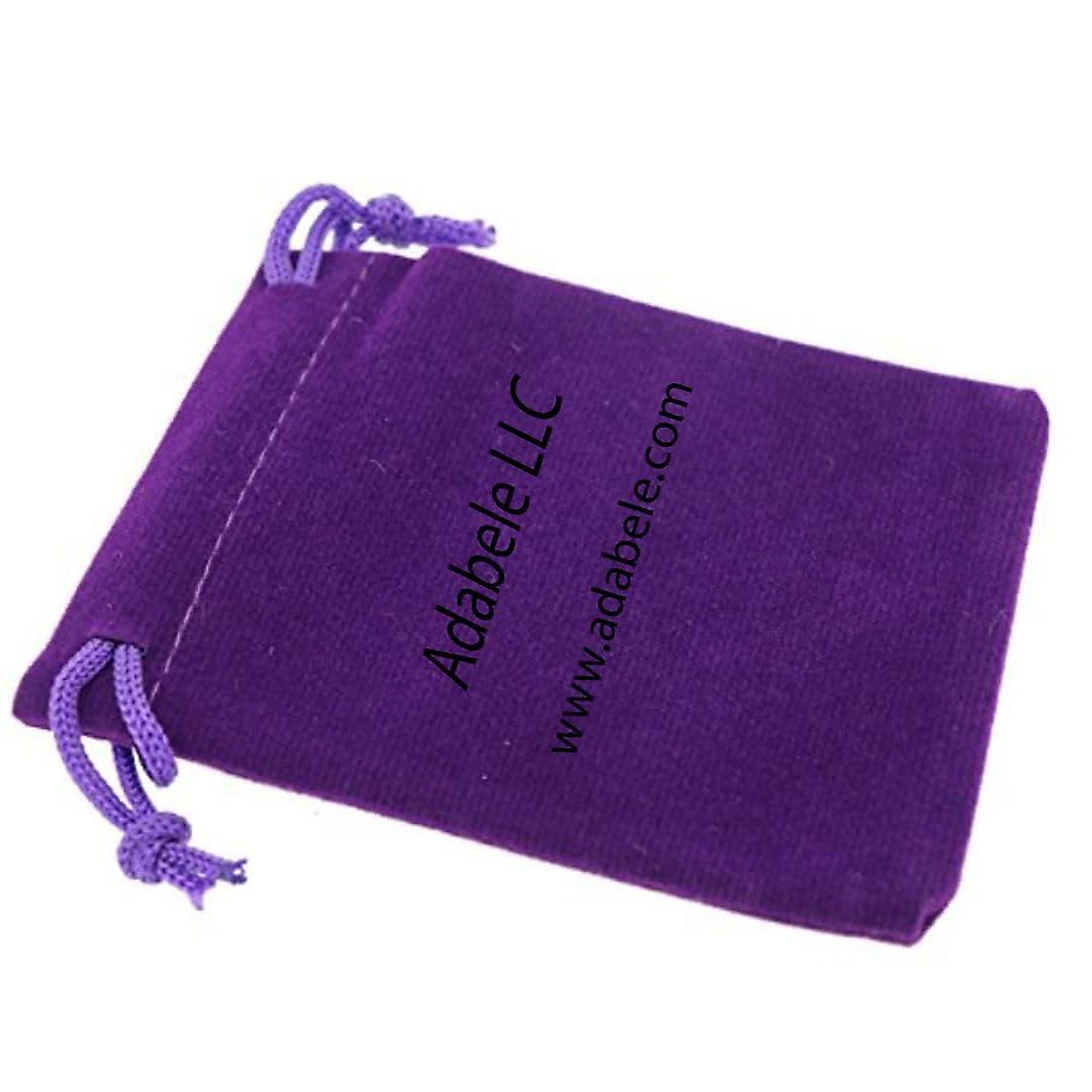 Adabele Real Natural Purple Amethyst Bracelet 7.5 inch Stretch Gemstone Beaded Bracelet Chakra Healing Crystal Stone Jewelry Women Men Mom Gift (Unisex) GB8-B16