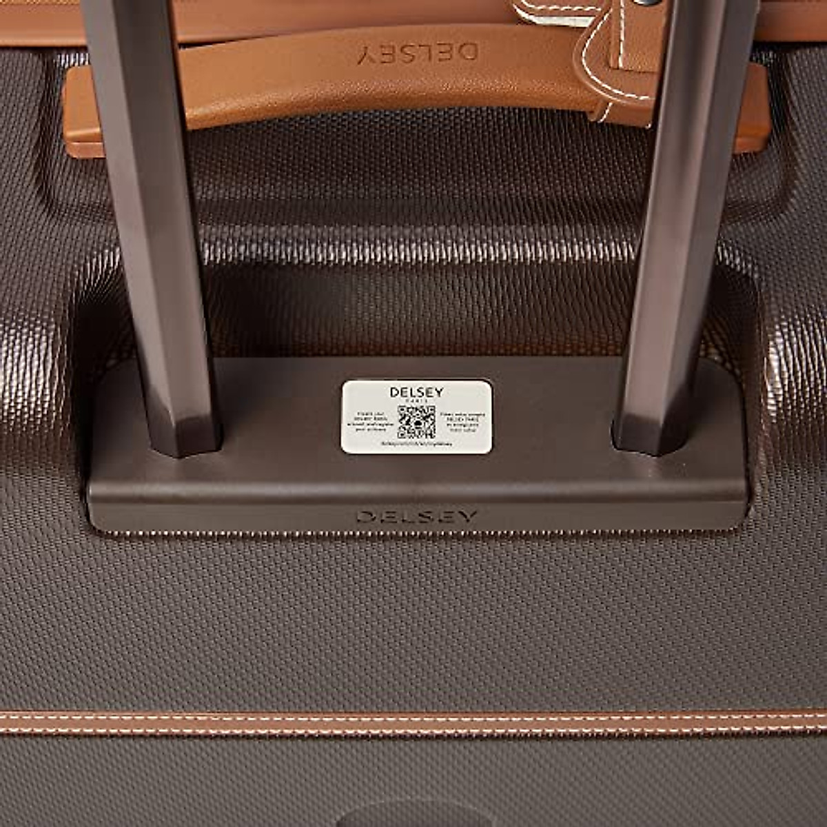 DELSEY Paris Chatelet Air 2.0 Hardside Luggage with Spinner Wheels, Chocolate Brown, 3 Piece Set 19/24/28