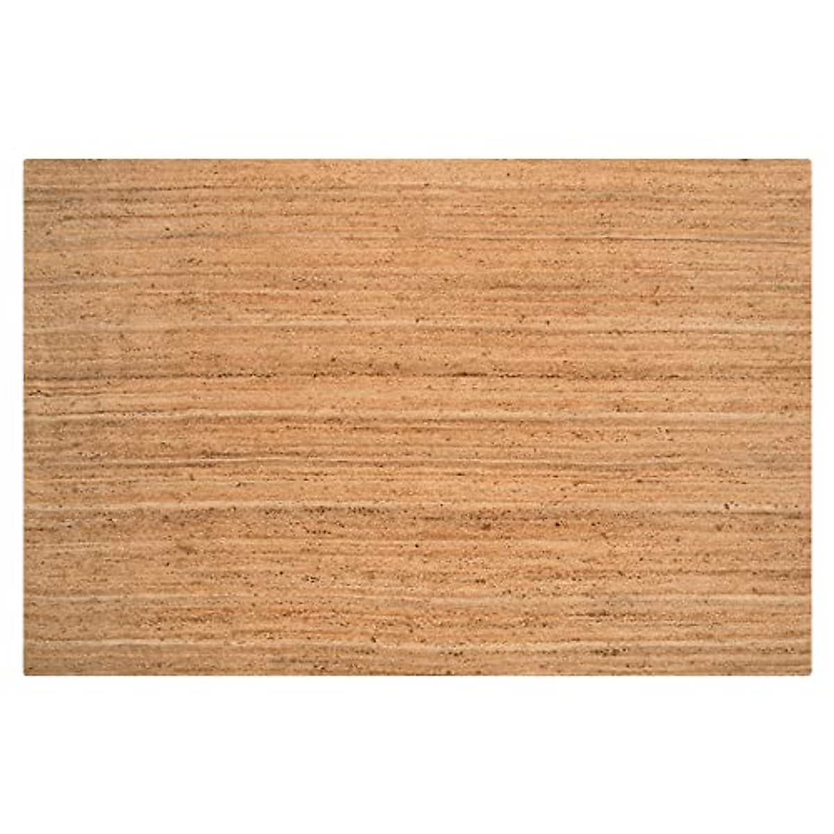 Hausattire Hand Woven Jute Braided Rug, 6'x9' - Natural, Reversible Rustic Farmhouse Area Rugs for Living Room, Kitchen, Bedroom - 72x108 Inches