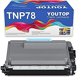 YOUTOP 1PK TNP-78 TNP-77 TNP78 TNP77 Black Toner Cartridge Compatible for Konica Minolta bizhub 4020i 5020i (ACF0030 ACF0031)