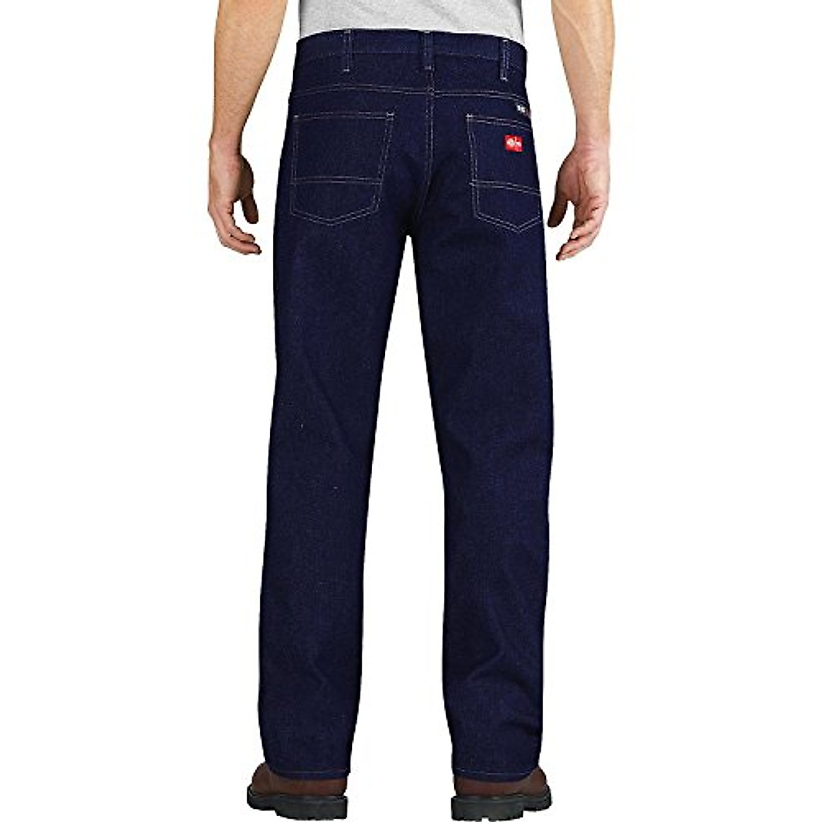 Dickies Men's Big-Tall Flame Resistant 5-Pocket Jean, Rigid Indigo Blue, 40x36