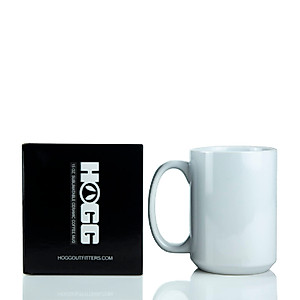 Hogg 15oz Sublimatable Ceramic Coffee Mug Case (30 Pack) DIY, Customizable, Add Logo, Vinyl, Alcohol Ink, or Glitter & Epoxy To Any Cup. Bulk/Wholesale Sublimation Tumblers