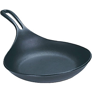 Iwachu 24600 Omelet 22 Black Baked Inner Diameter 8.1 inches (20.5 cm), Induction Heating Compatible, Frying Pan, Nambu Ironware