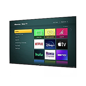 Hisense 50-Inch Class 4K UHD LED Smart TV Motion Rate 120 Gaming Mode Compatible with Alexa & Google Assistant + Free Wall Mount (No Stands) 50R6E4 (Renewed)