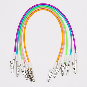 Surewheels 5-Piece Dental Bib Clip Holder Set - Colorful Silicone Clips for Adult, Kids, Baby, Napkins, and Masks