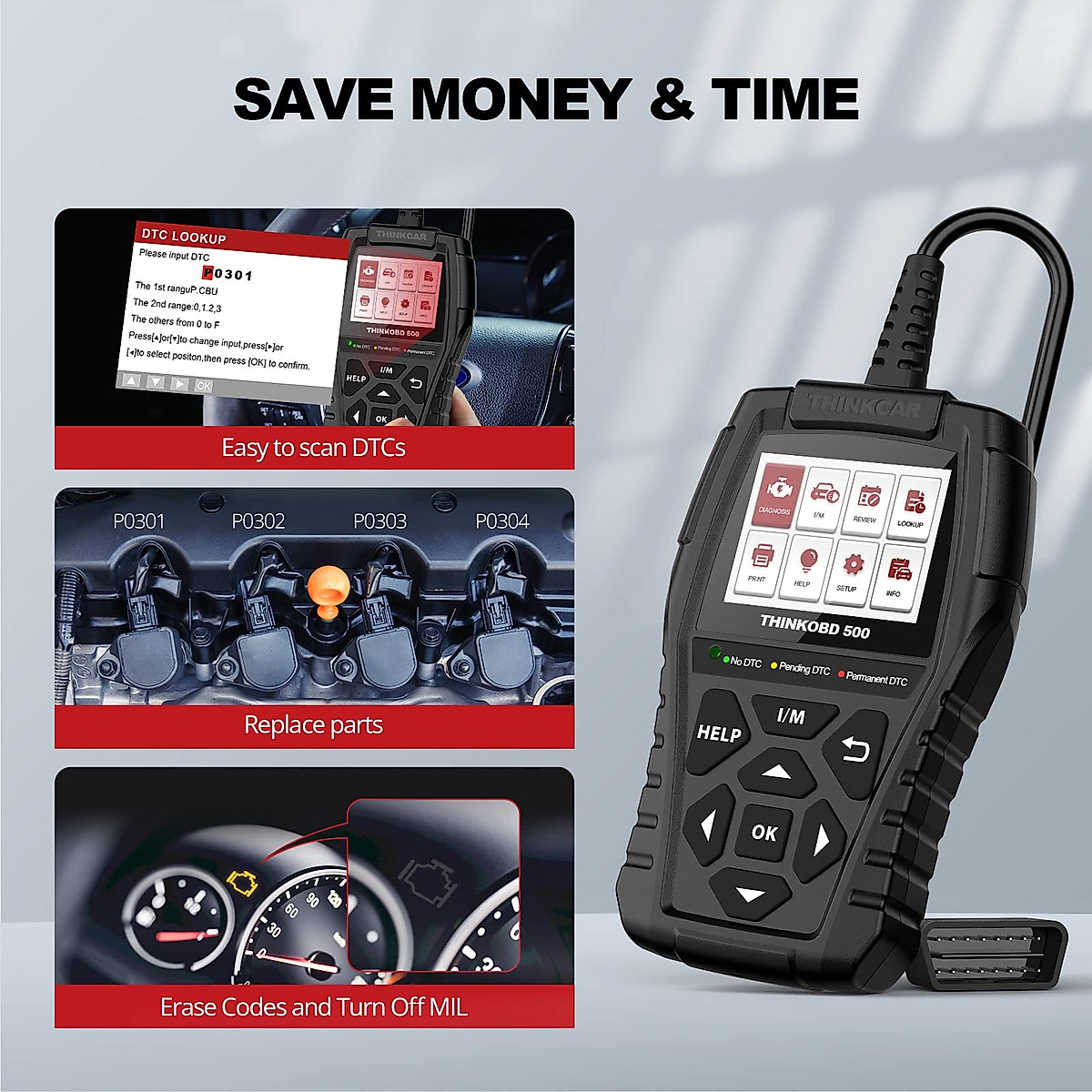 THINKSCAN Plus S6 + THINKOBD500 Scan Tool