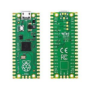KEYESTUDIO Raspberry Pi Pico Basic Starter Kit with Headers Micro USB Cable, Pico RP2040 Microcontroller, Flexible 26 Multifunction GPIO Pins, Temperature Sensor, Programmable in C & MicroPython