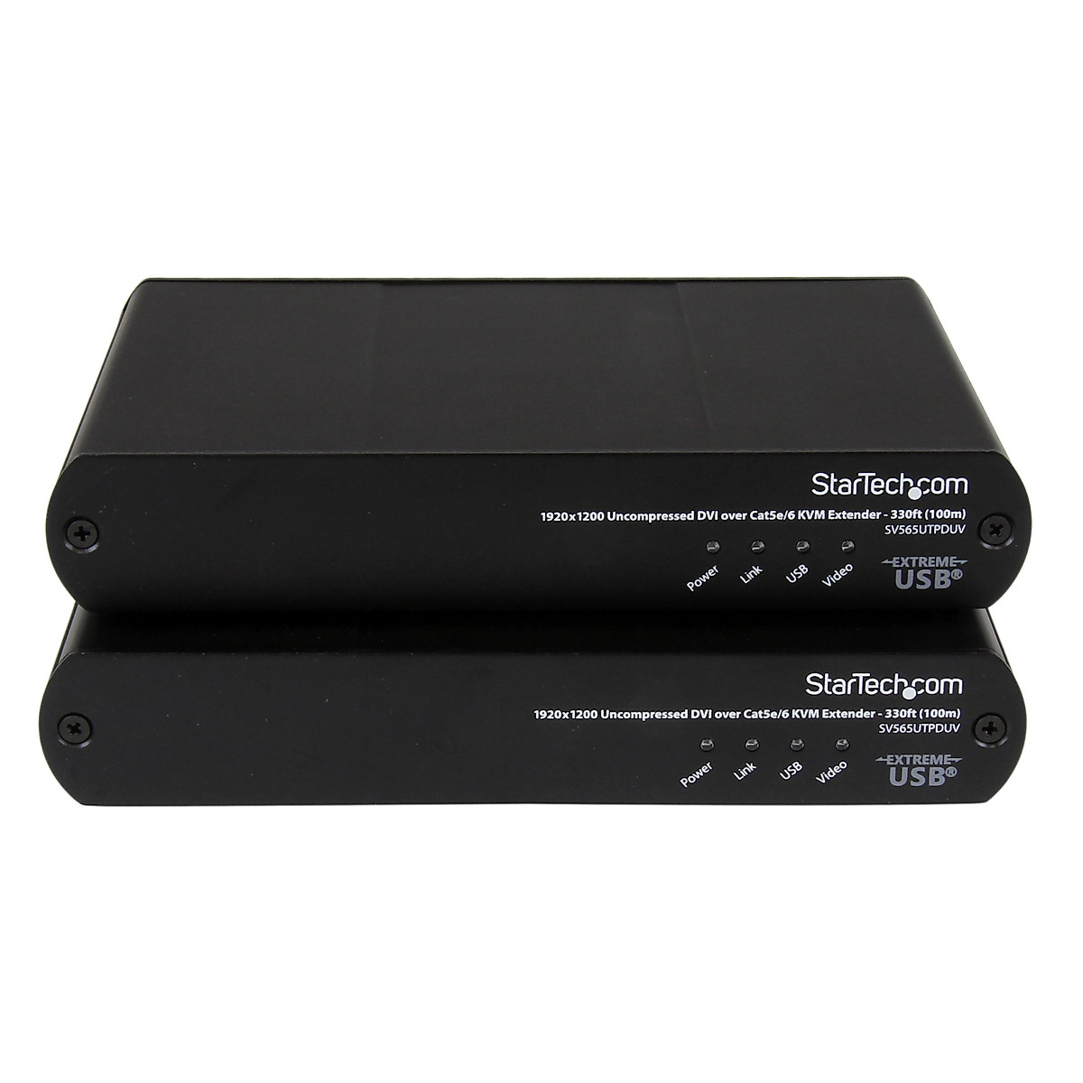 StarTech.com USB DVI over Cat 5e / Cat 6 KVM Console Extender - 1920x1200 - KVM / USB extender - up to 328 ft - SV565UTPDUV