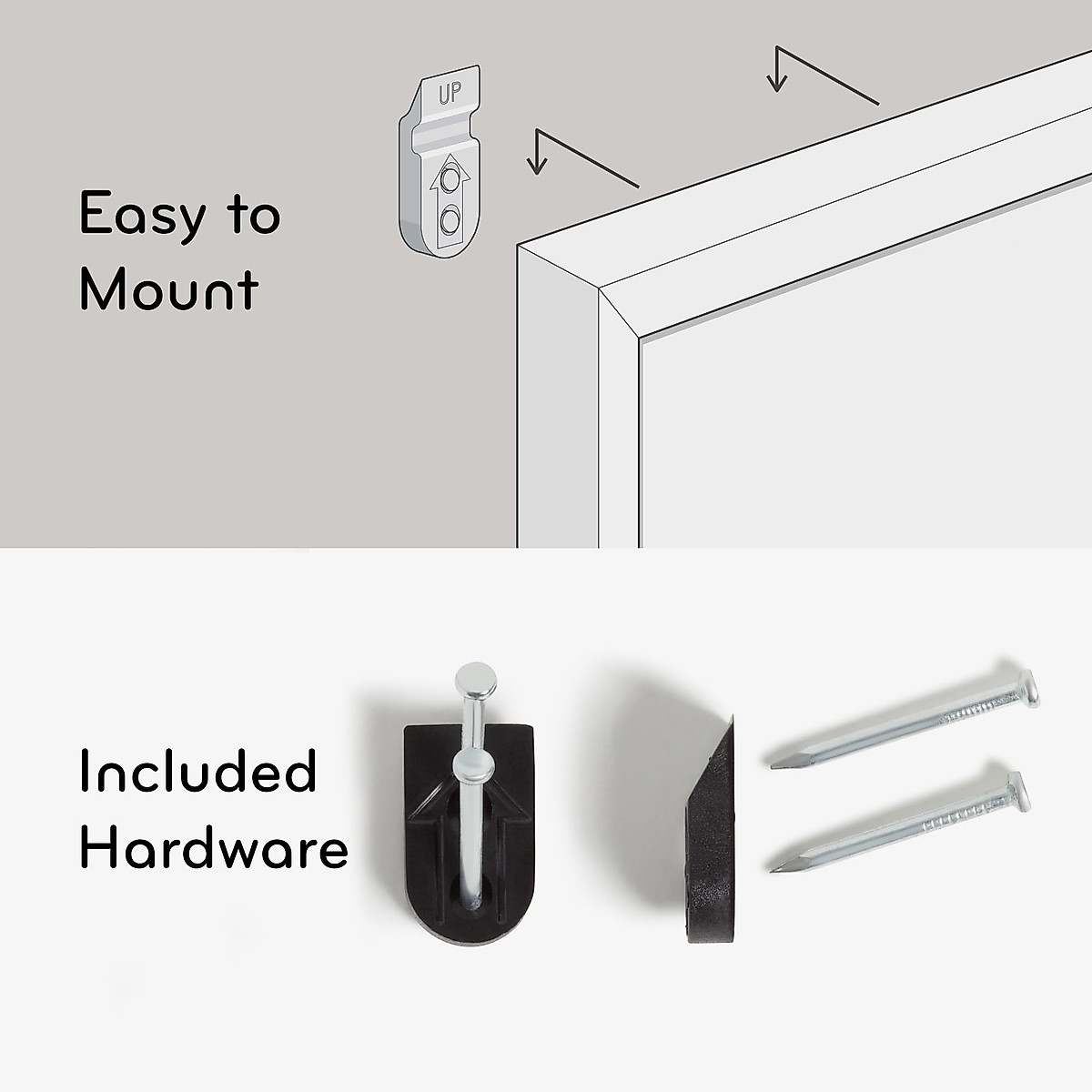 U Brands Magnetic Monthly Calendar Dry Erase Board, 16 x 20 Inches, Silver Aluminum Frame, Magnet and Marker Included (361U00-01),Silver Frame