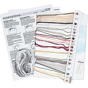 Dimensions Wild Horse Counted Cross Stitch Kit, Multi-Color