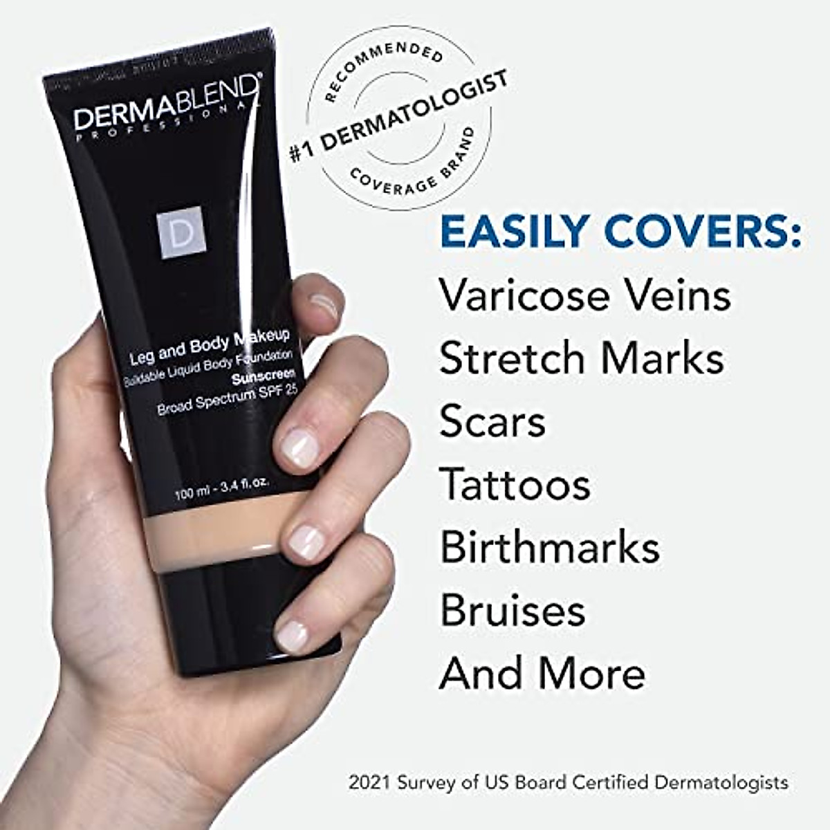 Dermablend Leg and Body Makeup Foundation