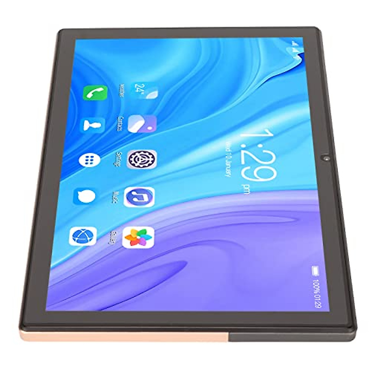 Pomya HD 10 Inch Tablet, 4G Calling Tablet，6GB RAM 128GB ROM,8800mAh Battery,Dual Camera Tablet, Kids Friemds