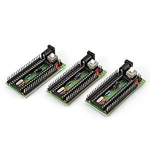 Qtqgoitem Office YS 51 Smallest Single Chip Development Board STC Minimum System Green 3 PCS (model: 87f 633 406 016 095)