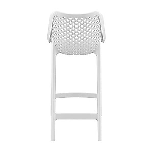 Compamia Air Patio Counter Stool in White (Set of 2)