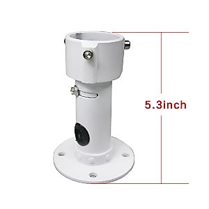 compcctv Security Camera Mount Bracket, Dome PTZ Camera Mount Universal Camera Ceiling Mounting Bracket for CCTV Security Camera/IP Camera, I Type