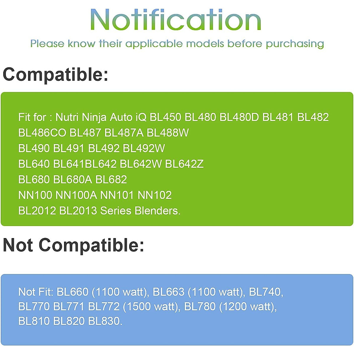 2-Pack 24oz Ninja Blender Cups with Sip & Seal Lid Blender Replacement Parts Compatible with Nutri Ninja Auto IQ Series Blenders BL450 BL454 BL456 BL480 BL481 BL482 BL490 BL640 BL642 BL682