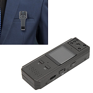 SALALIS HD Sports Camera, Aluminum Alloy Rear Clamp Mini HD Sports Camera Night for Riding