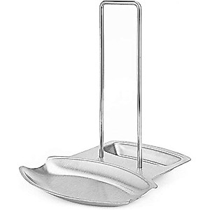 DRNKS Kitchen Accessories Stainless Steel Pot Lid Rack Kitchen Storage Bag Pot Lid Rack Sponge Spoon Rack Dish Rack Suitable for Kitchen