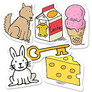 Learning Resources El Centro de las Silabas (Spanish Syllables) Pocket Chart