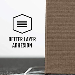 HATCHBOX 3D Printer Filament, Dimensional Accuracy +/- 0.03mm, 3.00 mm, 1 kg Spool, Wood