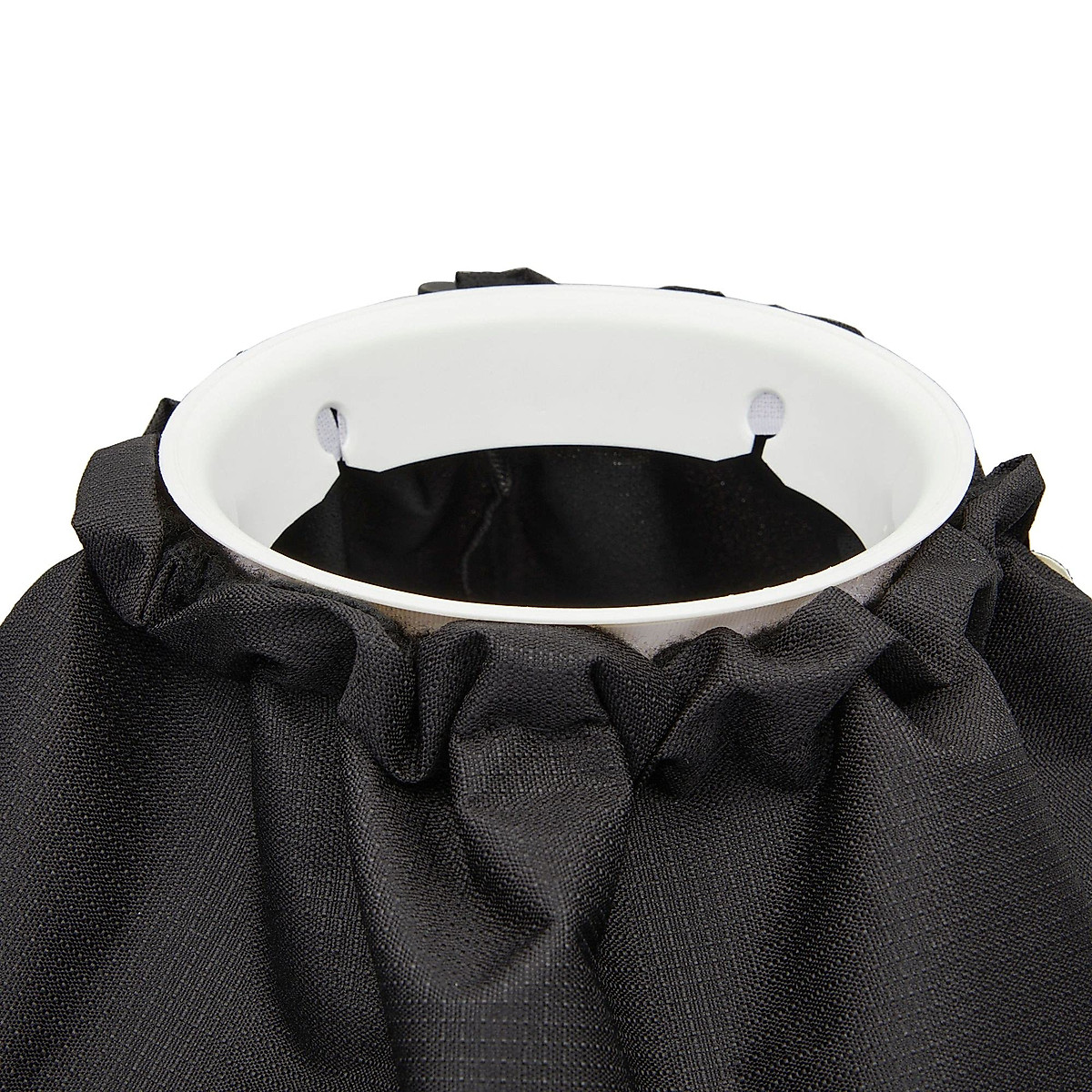 Okuna Outpost Mesh Pontoon Boat Trash Bag with Hangers for Fishing (Black, 9.8 x 27.5 in)