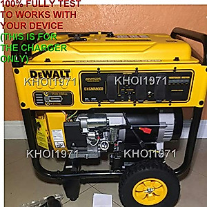 KHOI1971 Wall Charger AC Adapter Compatible with DEWALT DXGNR8000 Power Generator 8000 WATT 12V-Volt Battery