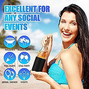 100 Pack Black Blank Can Cooler Sleeves Bulk Collapsible Can Covers Neoprene Insulated Drink Insulator Sleeve Reusable Personalized Sublimation Sleeves for Soda Water Bottle Weddings Party