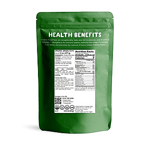 Food to Live - Organic Brazil Nuts, 8 Ounces – Non-GMO, Raw, Whole, No Shell, Unsalted, Kosher, Vegan, Keto, Paleo Friendly, Bulk, Rich in Selenium