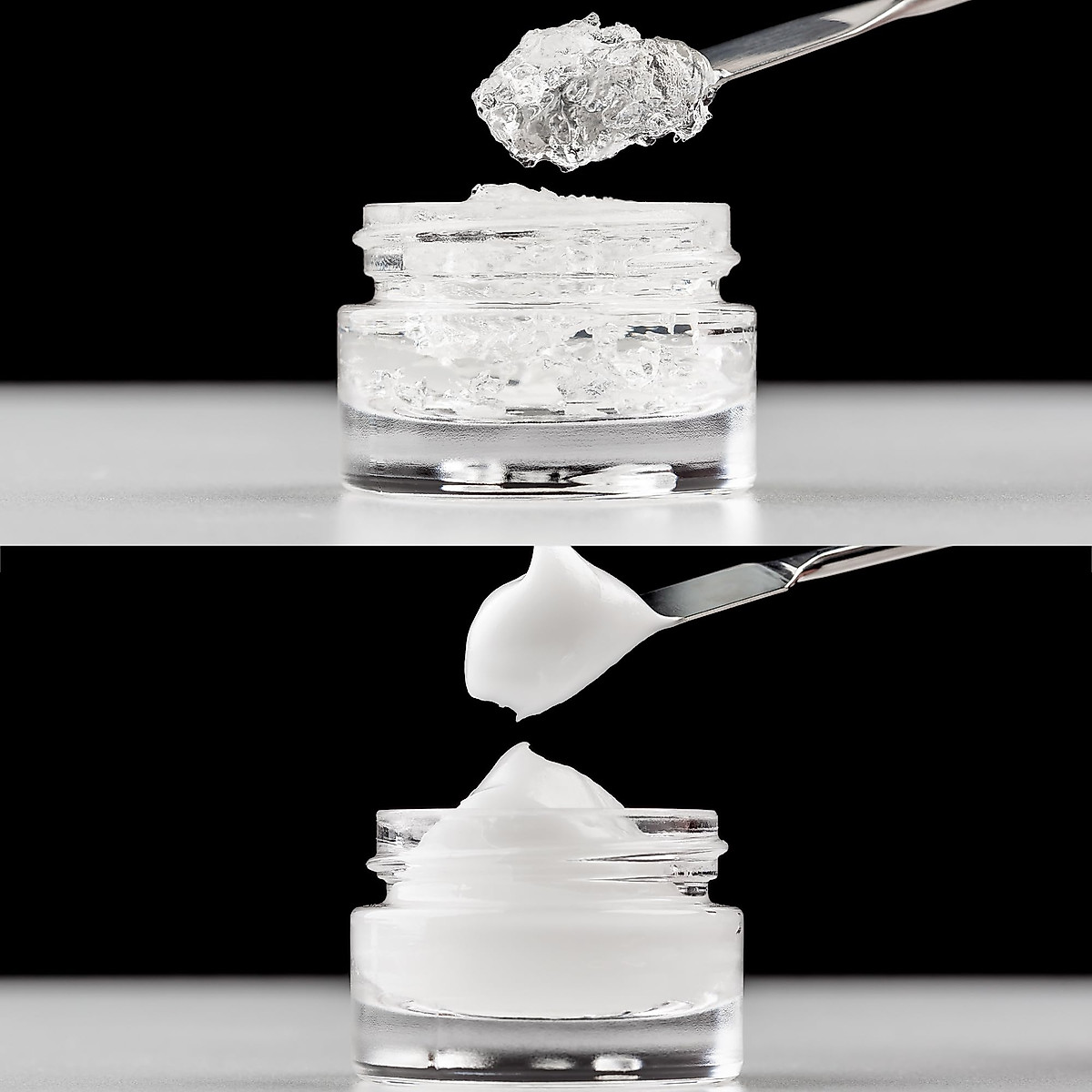 200 PCs 5 Gram Empty Plastic Cosmetic Samples Container for Make Up, Eye Shadow, Nails, Powder, Gems, Beads, Jewelry, Cream Small Clear Pot Jars with Lids