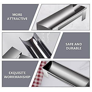 Hemoton Challah Bread 2pcs U-shape Cake Making Stainless Steel Mousse DIY Cake Bread Baking U Shape Cake Pan Stainless Steel Cheesecake Pan for Chiffon Mousse Cake French Bread