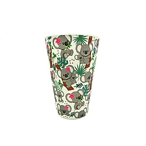 TINYMILLS Koala 14oz Travel Mug Eco-Friendly Reusable Plant Fiber Travel Mug Birthday Gift Stocking Stuffer Teacher Birthday Holiday Gift